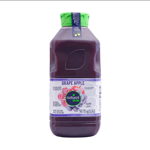 Natural One Grape Apple Juice Blend – Fresh Mart