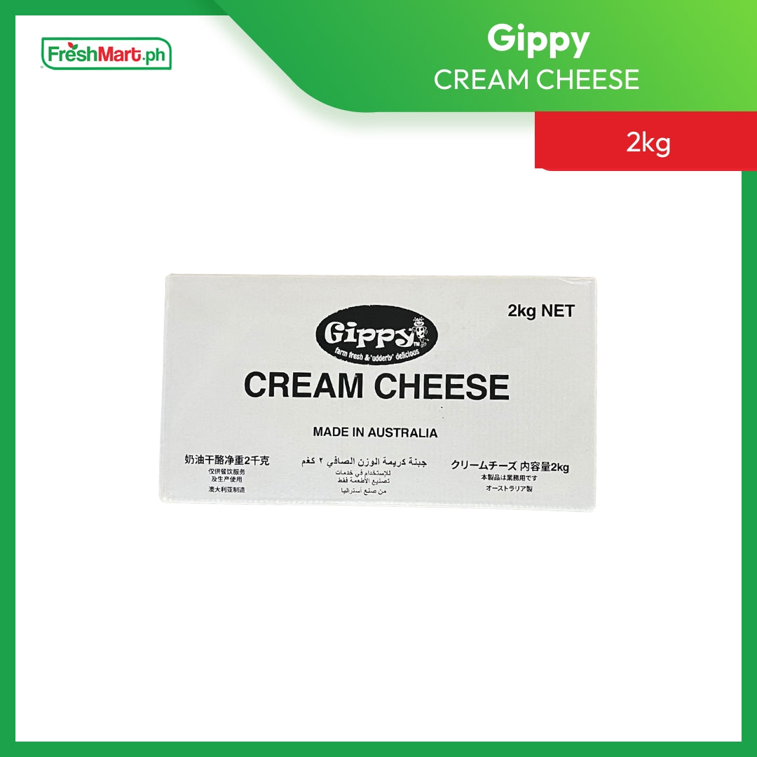 Gippy Cream Cheese 2kg – Fresh Mart