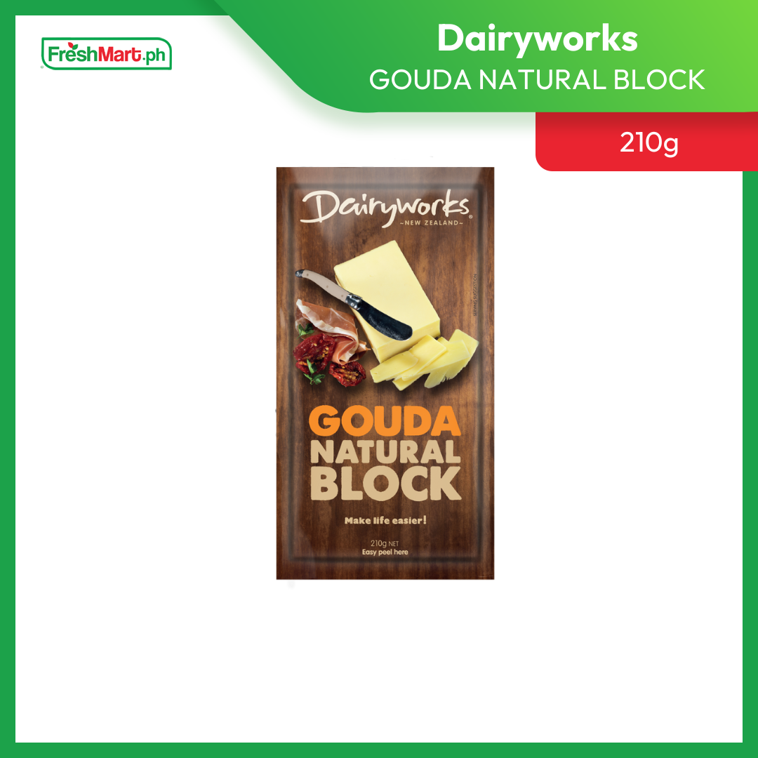 DAIRYWORKS Gouda Block 210g – Fresh Mart