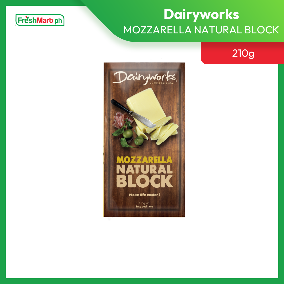 DAIRYWORKS Mozzarella Block 210g – Fresh Mart