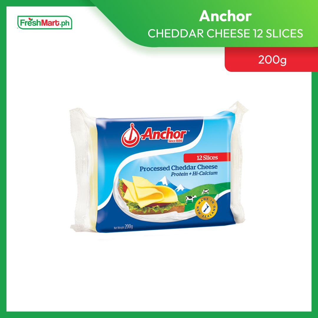 ANCHOR IWS Cheese Singles 12s 200g – Fresh Mart