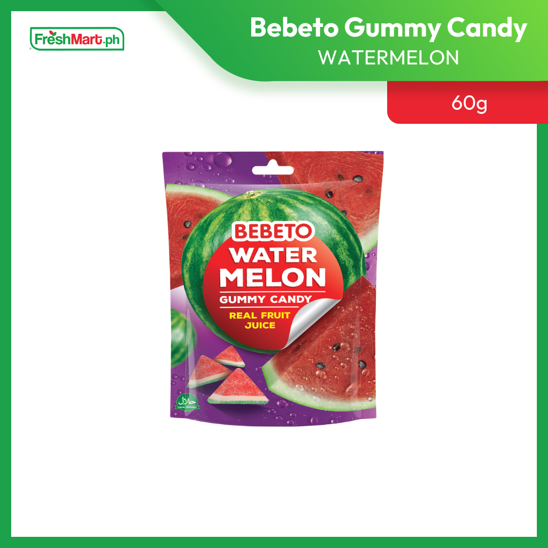 Bebeto Gummy Real Fruit Juice 60g – Fresh Mart
