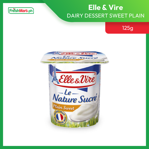Elle & Vire Plain Sweet Yogurt 125g – Fresh Mart