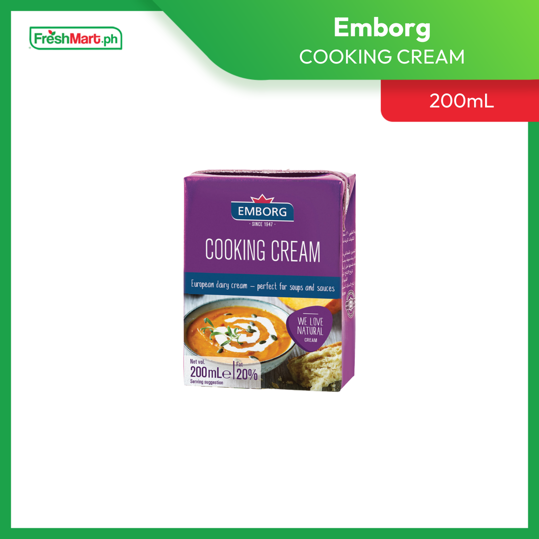 Emborg Cooking Cream 200ml – Fresh Mart