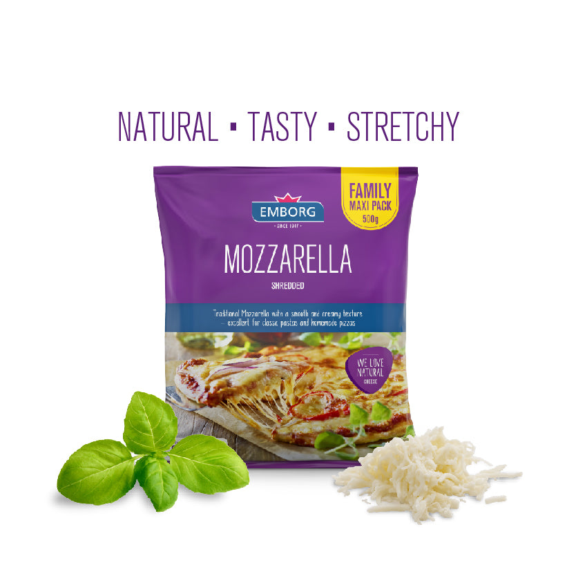 Emborg Mozzarella Shredded 200g – Fresh Mart
