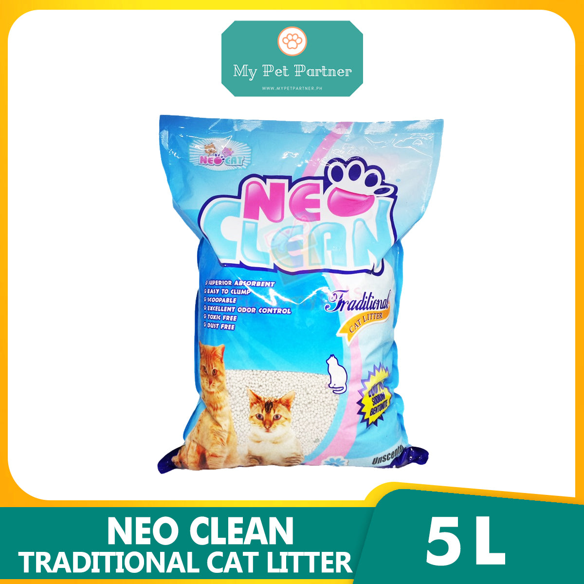 Neo Clean Traditional Cat Litter – Fresh Mart