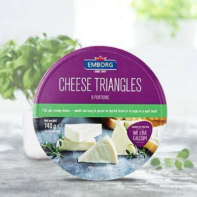 Emborg Cheese Triangles 140g – Fresh Mart