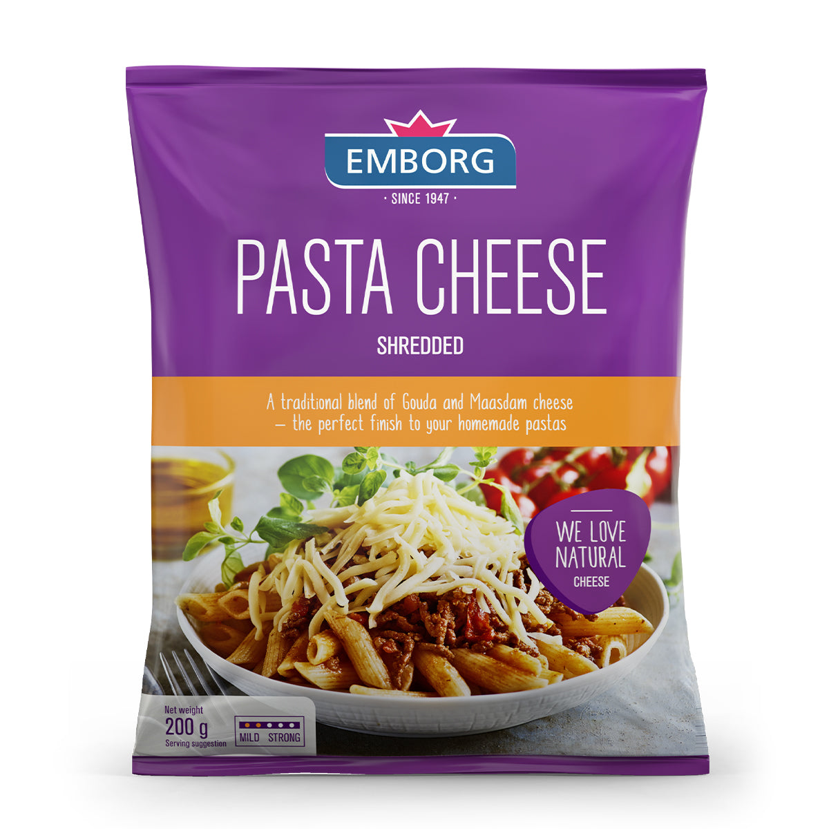 Emborg Pasta Cheese Shredded 200g – Fresh Mart